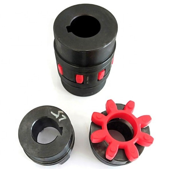 XL 9 Rotex 75 Gr 75 Star Coupling ยางโพลียูรีเทนที่มีความยืดหยุ่น PU Steel