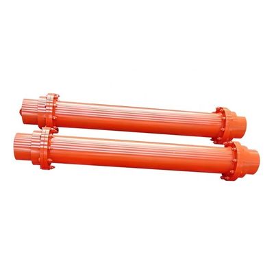 WGT Blackening Metal Gear Coupling รูปร่างกลองสำหรับอุปกรณ์อุตสาหกรรม